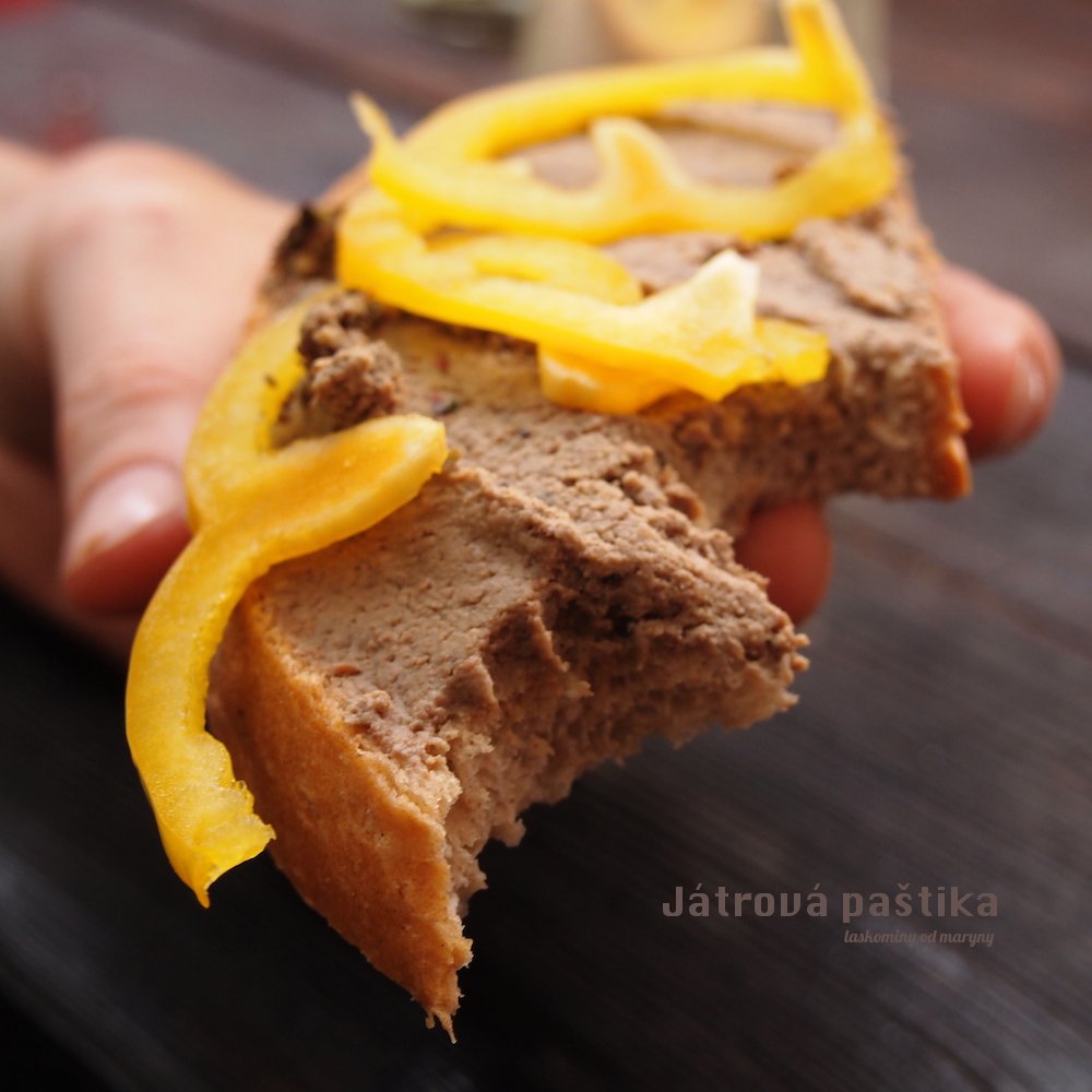 Játrová paštika – laskominy od maryny